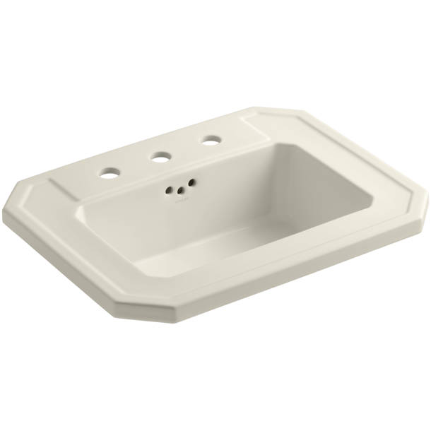 Kohler Kathryn® Vitreous China Rectangular Undermount Bathroom Sink and Overflow & Reviews | Wayfair